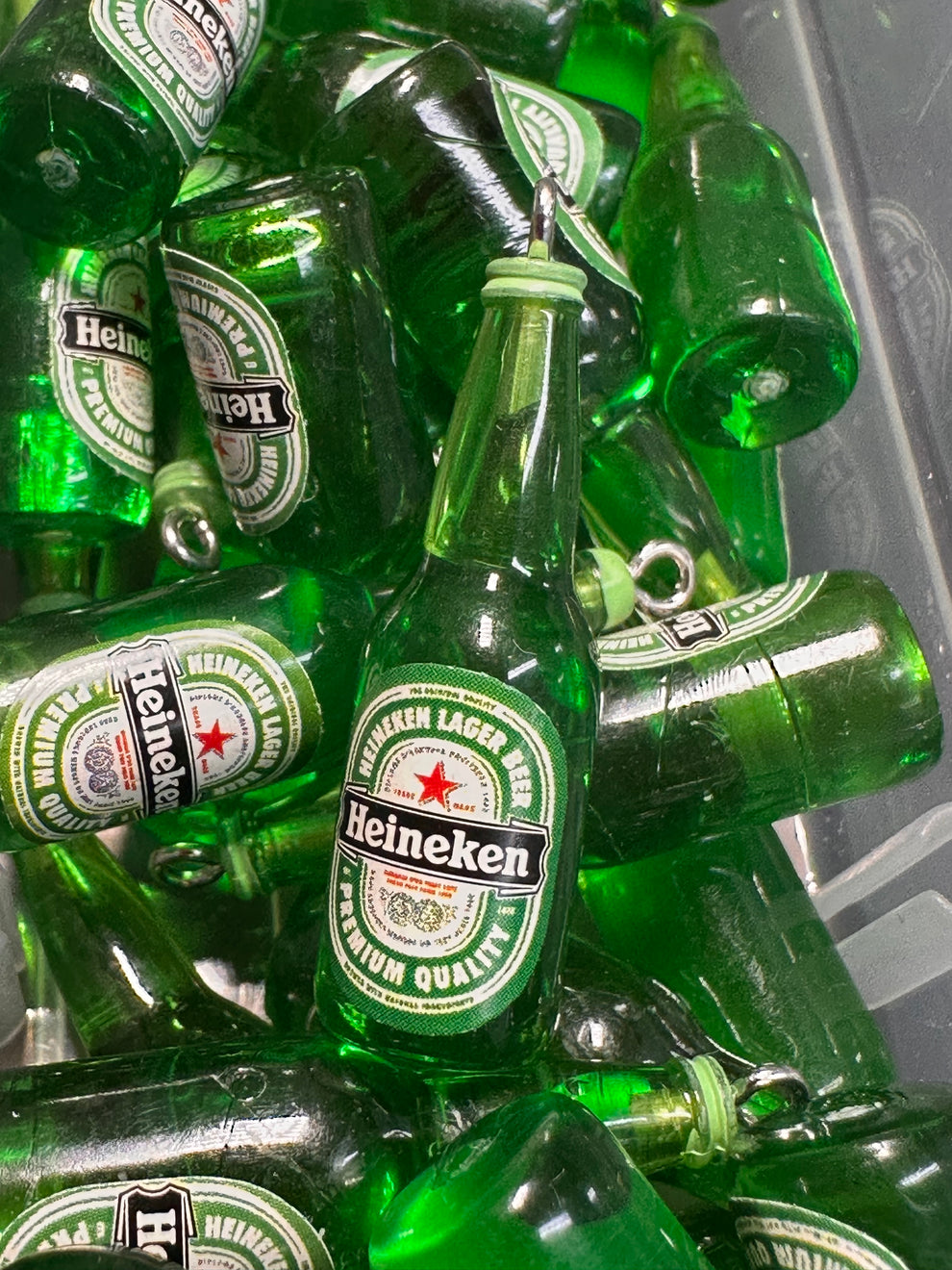 Mini Bottle Charms – Resin Drink Beads for Keychains, Jewelry & DIY Cr ...