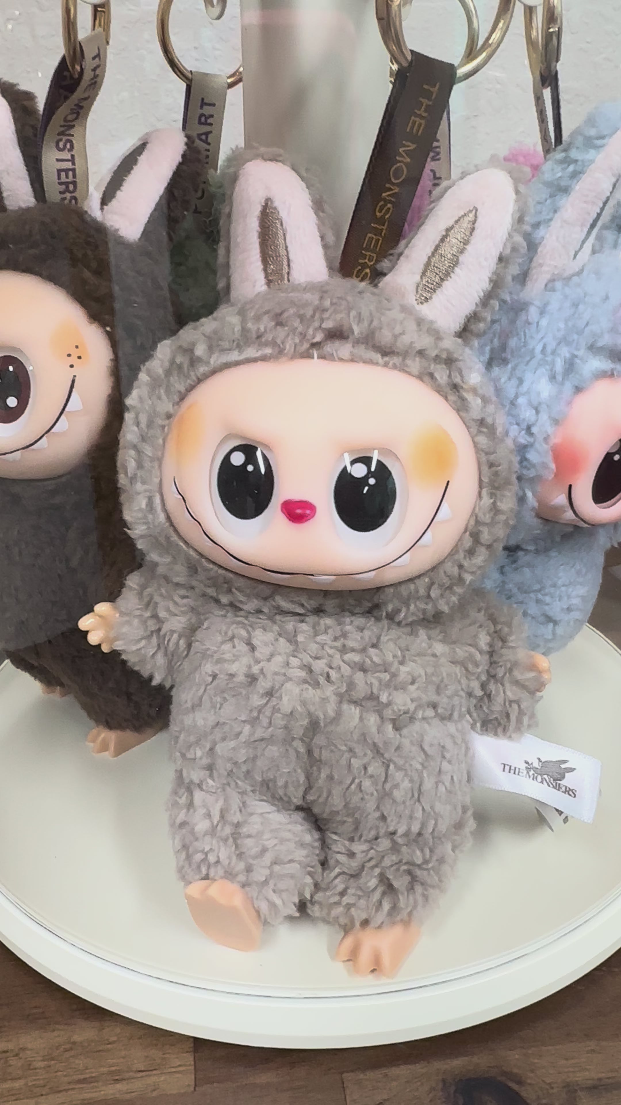 Labubu doll /bag charm/ Monster keychain/purse decor – GREER and COMPANY